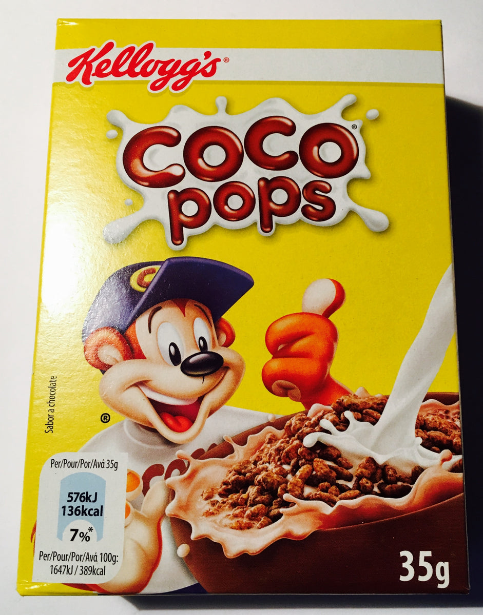 Kellogg's Coco Pops Mini Cereal portion 35g – sachetsandmore.com